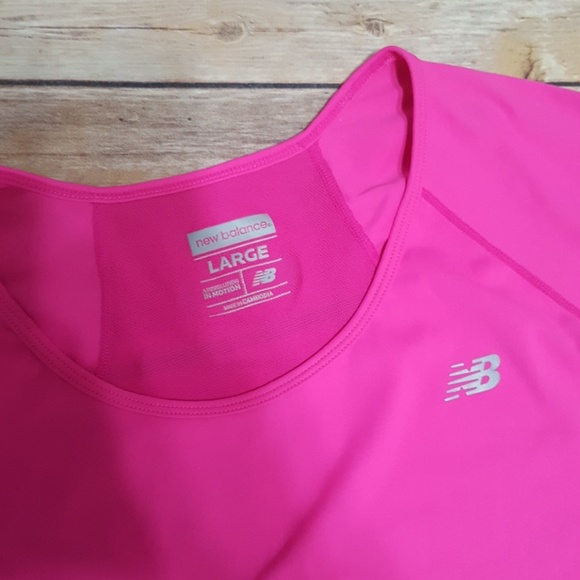 New Balance | Tops | Hot Pink New Balance Top | Poshmark